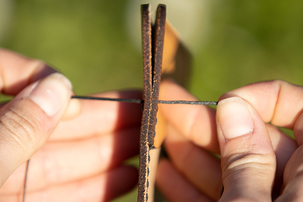 Apprendre à réaliser une couture cuir au point sellier - Kitcuir