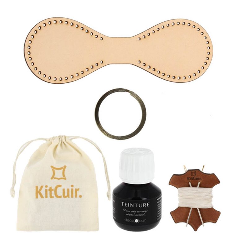 Porte clés DIY Kit Cuir - Kitcuir